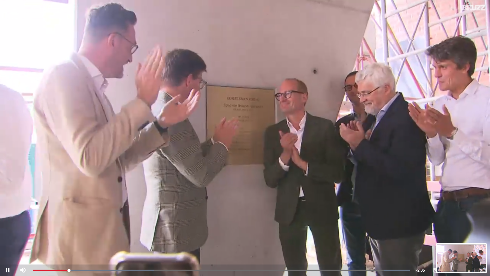 Bouw Egied van Broeckhovenschool in Molenbeek van start - Jezuieten