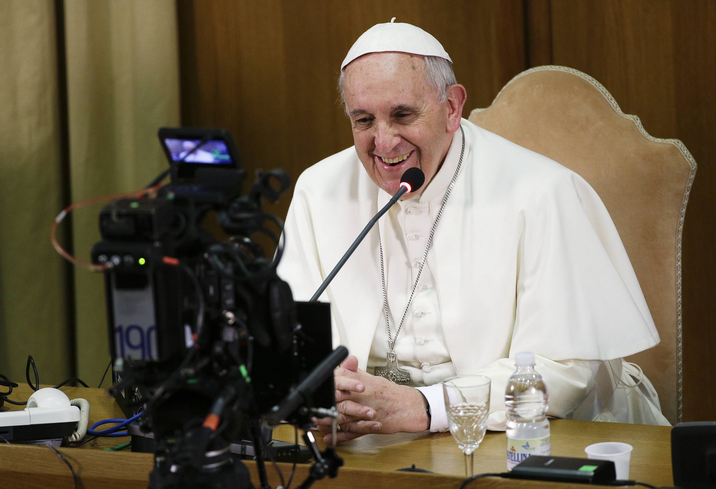 Lancering nieuw video-platform Paus Franciscus - Jezuieten
