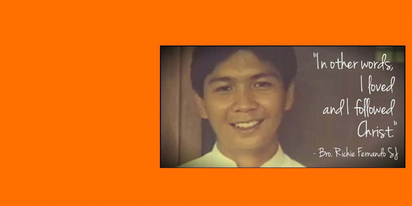 Richie Fernando sj gaf zijn leven en redde zo een klaslokaal vol ...