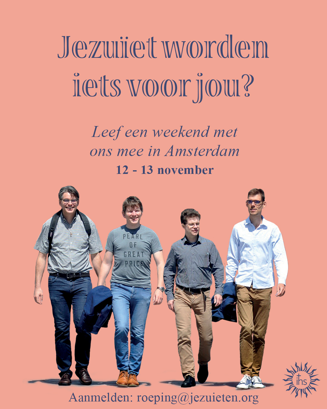 Weekend meeleven met de Amsterdamse jezuïeten #roeping - Jezuieten